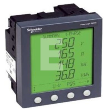 MIERNIK PARAMETRÓW SIECI POWER LOGIC PM710 115-415VAC/125-250VDC 5VA ...