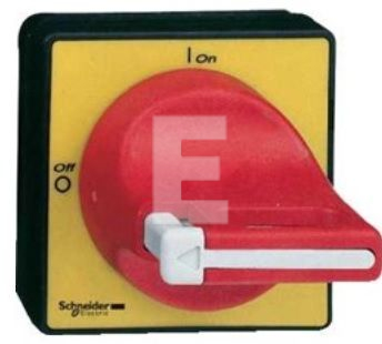 NAPĘD OBROTOWY TESYS KCF1 60X60MM IP65 CZERWONY UCHWYT KCF1PZ SCHNEIDER