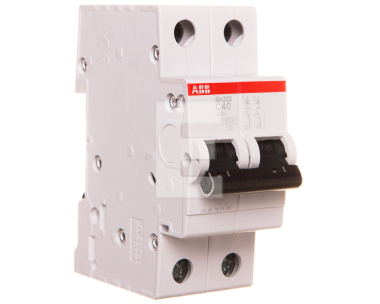 WYŁĄCZNIK NADPRĄDOWY SH202 2P C40 6KA 2CDS212001R0404 ABB