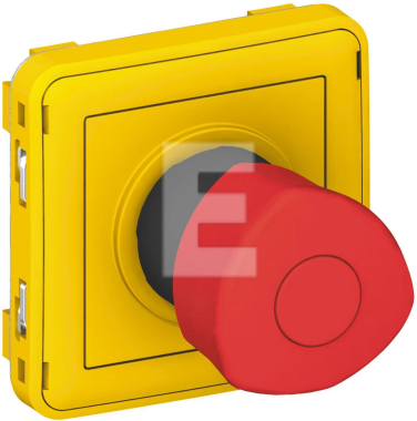 WYŁĄCZNIK AWARYJNY PLEXO55 3A 250V SZARY/ŻÓŁTY 069547 LEGRAND