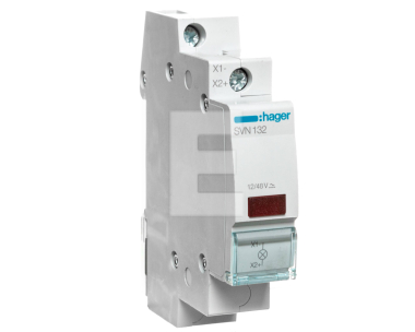 LAMPKA SYGNALIZACYJNA LED CZERWONA 12/48V SVN132 HAGER