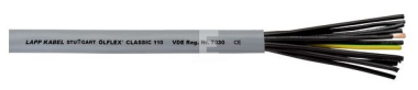 PRZEWÓD ÖLFLEX CLASSIC 110 5X1MM 300/500V SZARY 100M 1119205 LAPP KABEL
