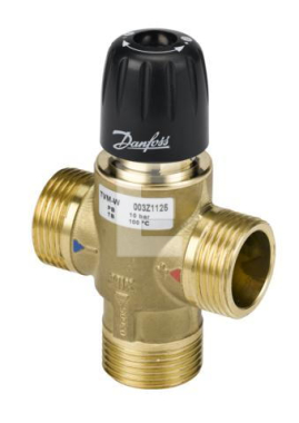 TERMOSTATYCZNY ZAWÓR MIESZAJĄCY TVM-W 1" GWINT WEWNĘTRZNY MOSIĄDZ 003Z1125 DANFOSS
