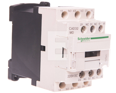 STYCZNIK POMOCNICZY 3NO 2NC 10A 220VDC CAD32MD SCHNEIDER