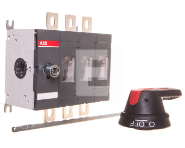 ROZŁĄCZNIK IZOLACYJNY OT200E03P 3P 200A Z NAPĘDEM DRZWIOWYM 1SCA022712R0800 ABB