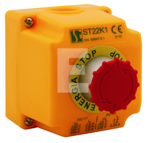 KASETA STEROWNICZA K1 Z PRZYCISKIEM STOP ST22K1/05-1 SPAMEL