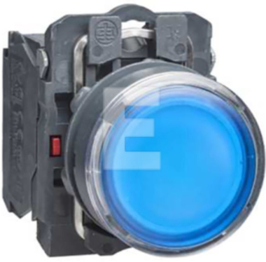 KOMPLETNY PRZYCISK HARMONY XB5 FI22MM 24V 1NO+1NC PODŚWIETLANY Z ...